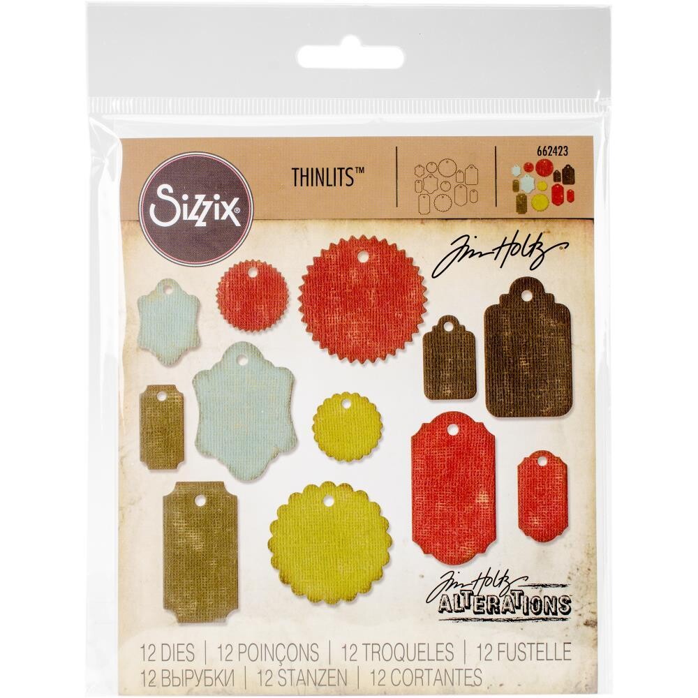 Sizzix - Thinlits - Gift Tags – 10Cats