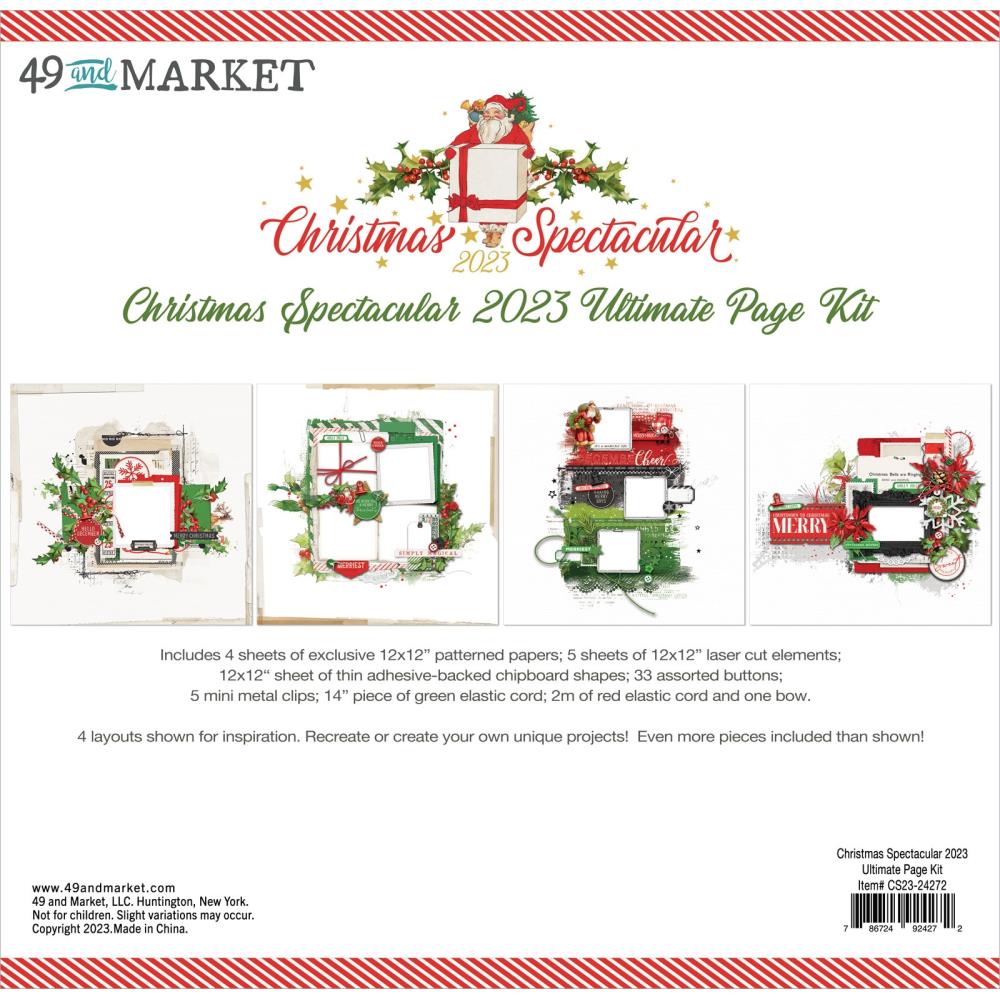 49 And Market Christmas Spectacular 2023 Ultimate Page Kit – 10Cats