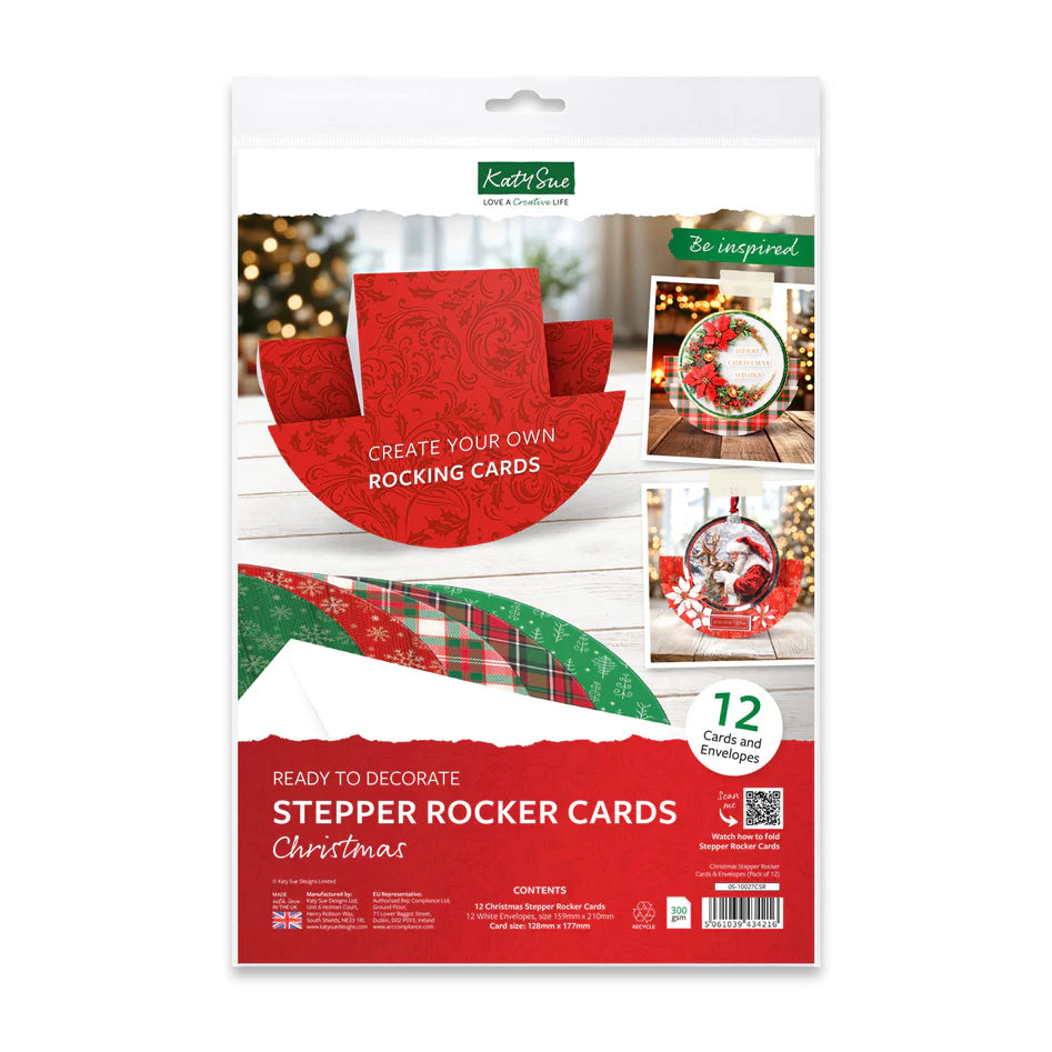 Katy Sue - Stepper Rocker Cards - Christmas – 10Cats