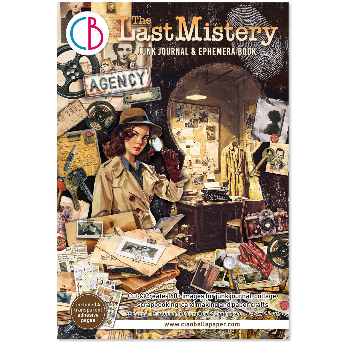 Ciao Bella - Junk Journal & Ephemera Book - The Last Mystery – 10Cats