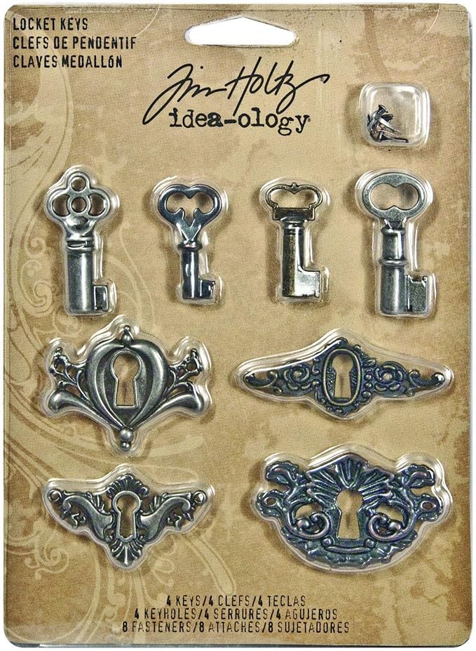Tim Holtz Idea-ology - Locket Keys – 10Cats