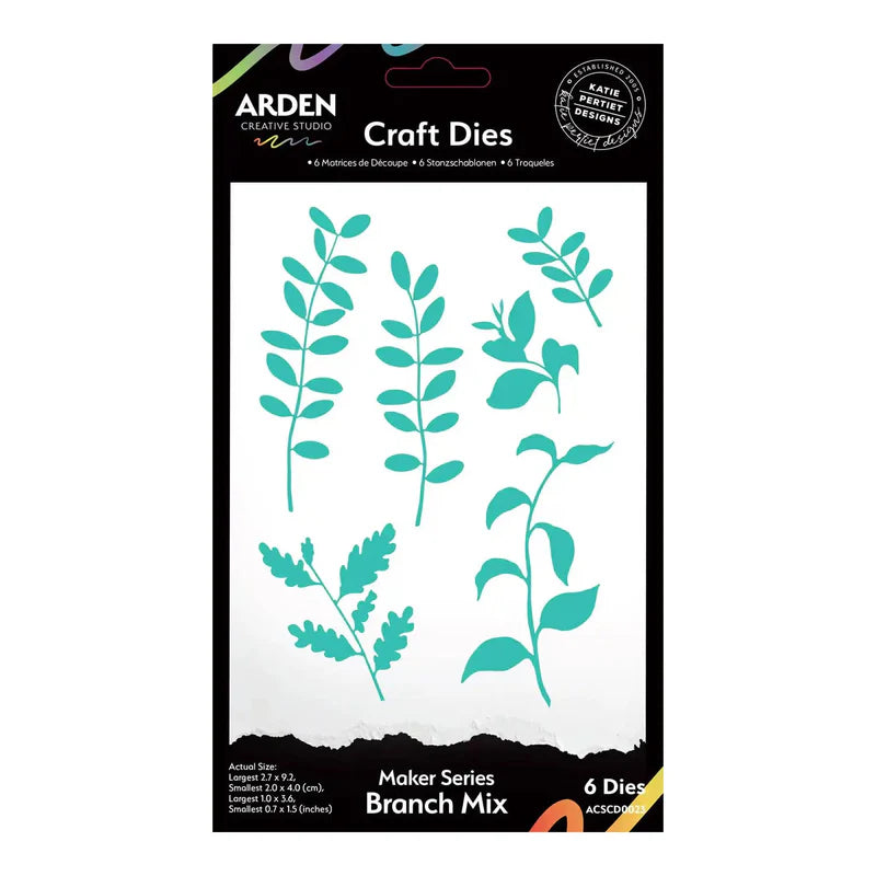 Arden Creative - Makers Series- Branche Mix Die Set – 10Cats