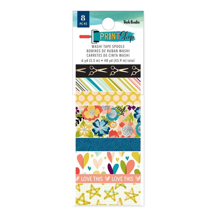Vicki Boutin Print Shop Washi Tape Spools – 10Cats