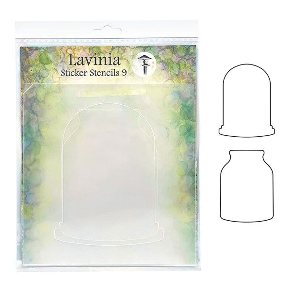 Lavinia Stamp - Sticker Stencils 9 - Moon Jar Collection – 10Cats