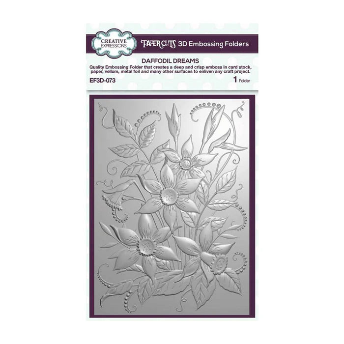 Creative Expressions - Paper Cuts 3D Embossing Folders - Daffodil Drea ...
