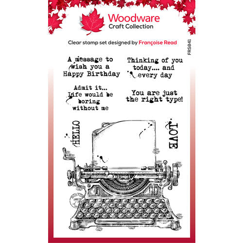 Woodware Craft Collection - Vintage Typewriter – 10Cats