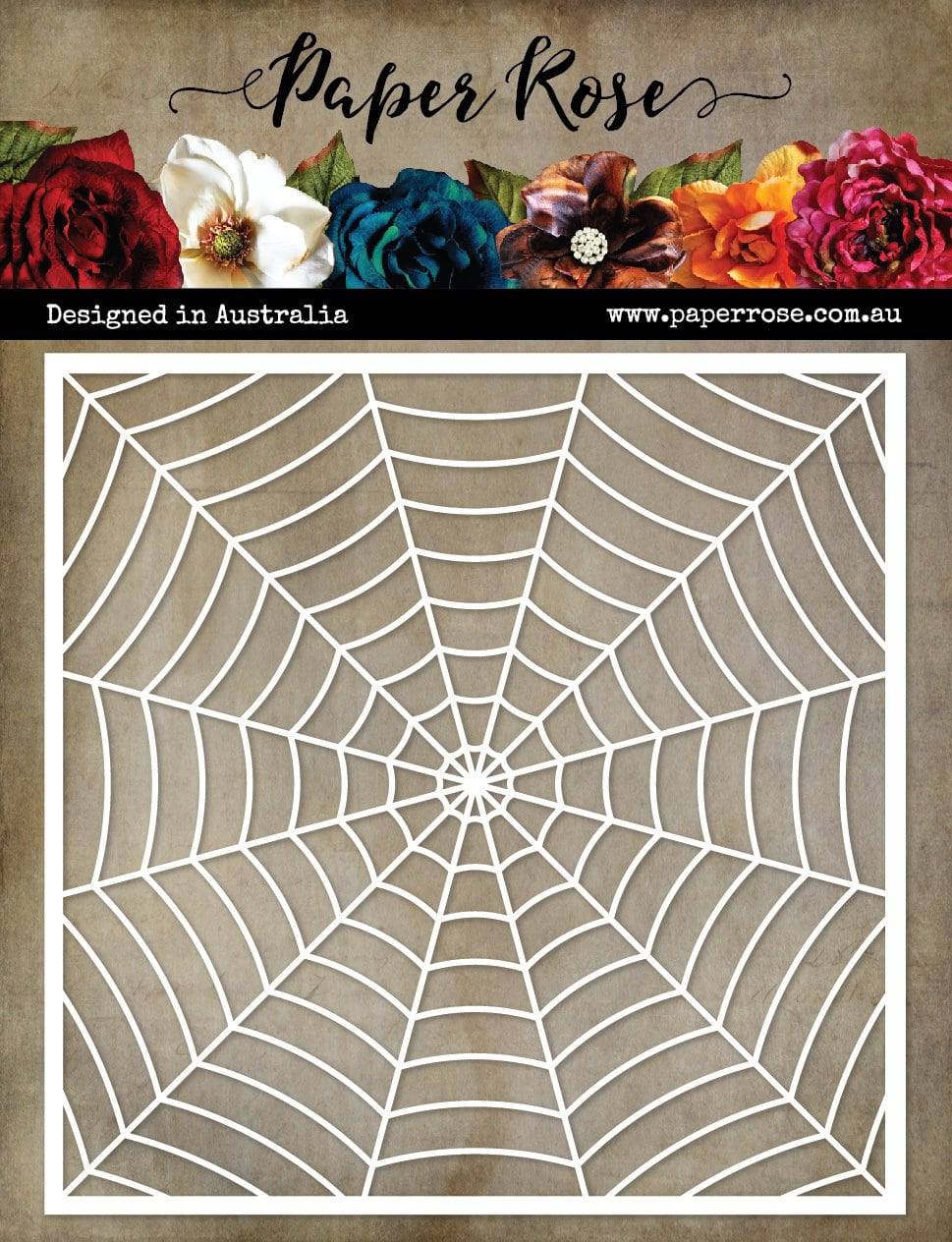 Paper Rose - Cobweb 6'x6' Stencil – 10Cats