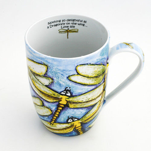 Libby Sheppard - Dragonfly Mug – 10Cats