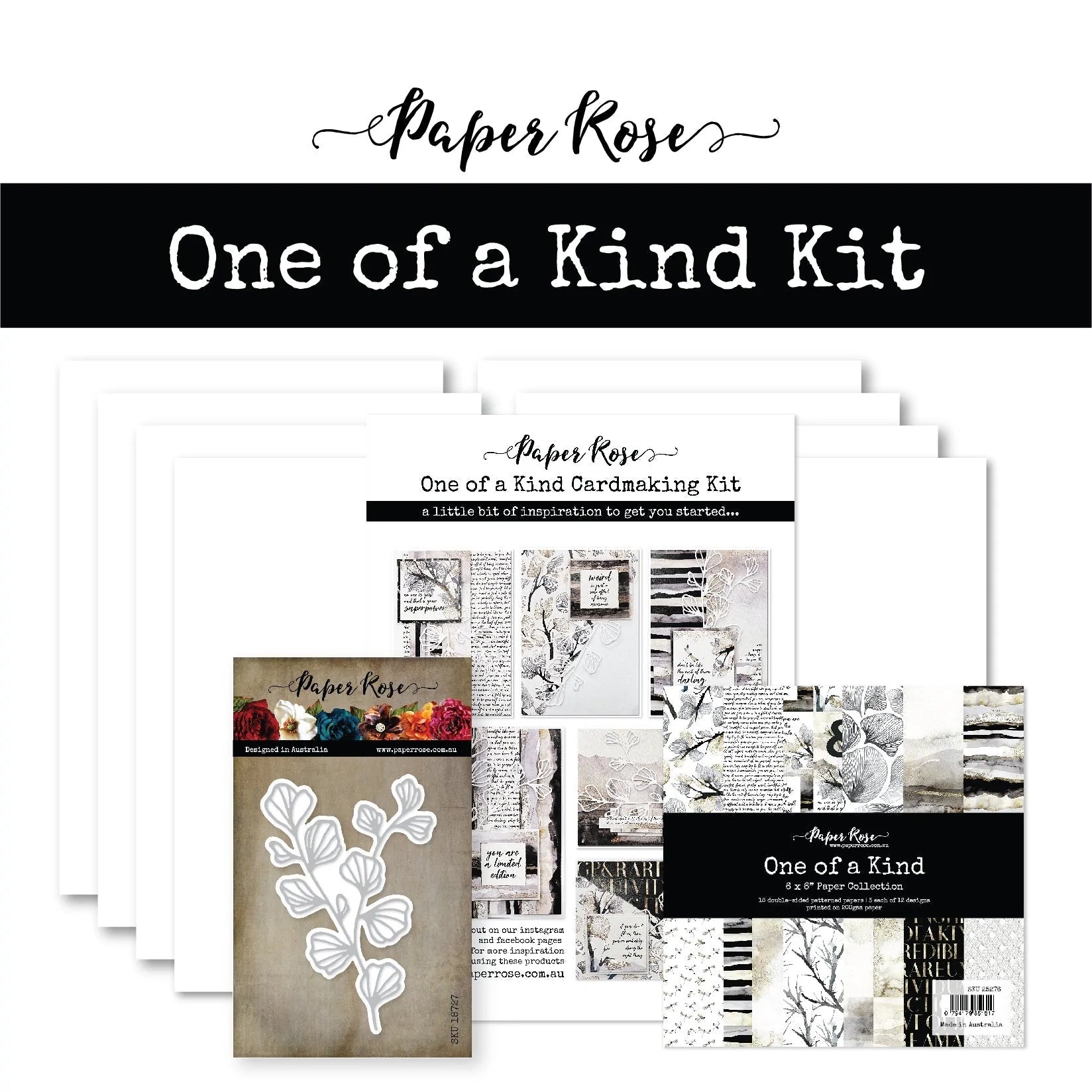 Paper Rose - One Of A Kind Cardmaking Kit – 10Cats